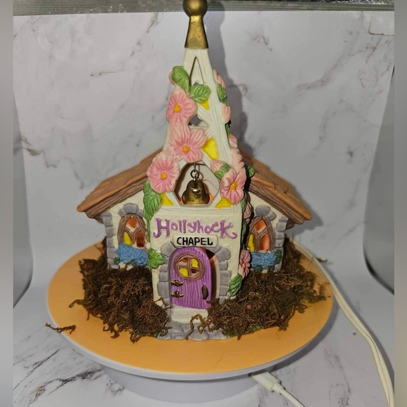 Vintage | Holiday | Vintage Cottontail Cottages Chapel Lighted Easter ...